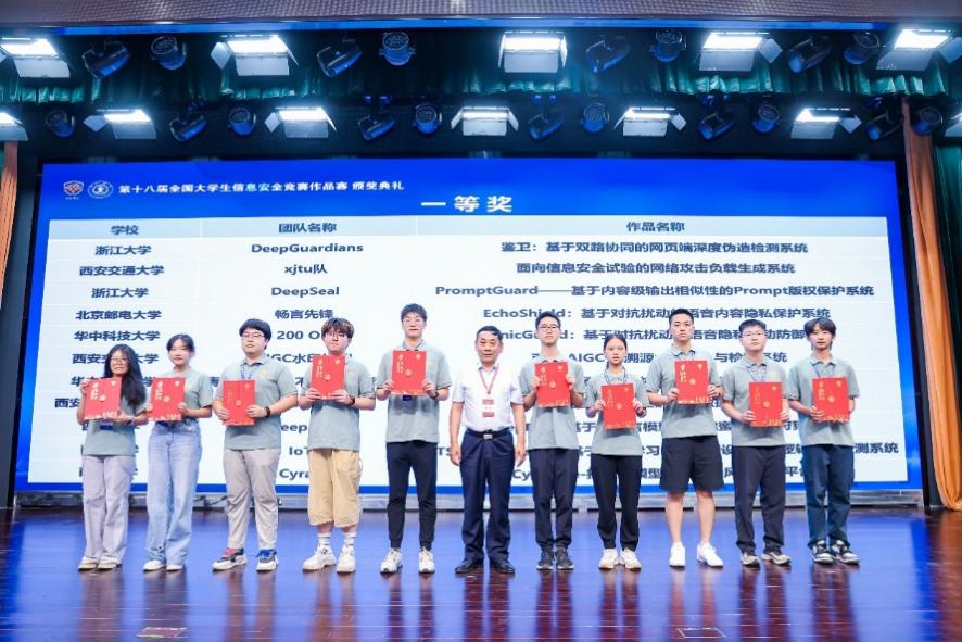 BUPT Teams Achieve Outstanding Results at the 18th National Collegiate Information Security ...