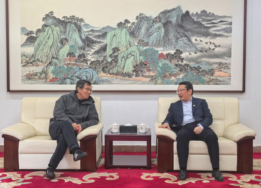 President Xu Kun Meets with Prof. Li Zexiang of the Hong Kong ...